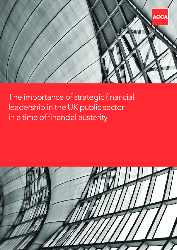(PDF) The importance of strategic financial leadership in the UK public ...