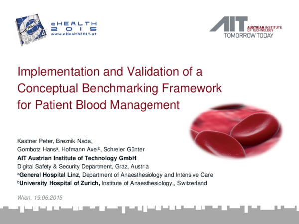 (PDF) Implementation and validation of a conceptual benchmarking ...