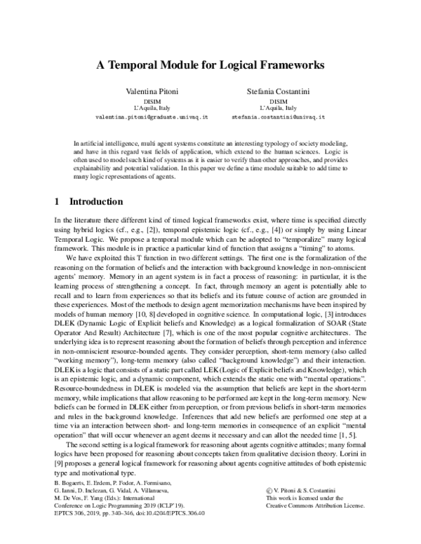 (PDF) A Temporal Module for Logical Frameworks