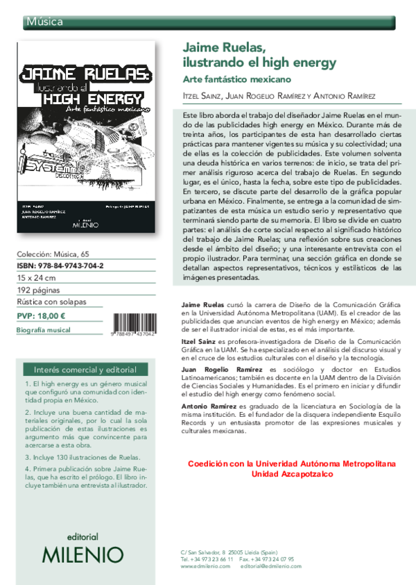 (PDF) Jaime Ruelas: ilustrando el high energy. Arte fantástico mexicano