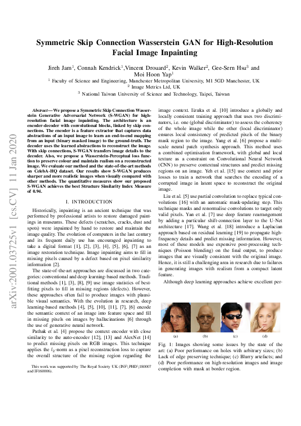 (PDF) Symmetric Skip Connection Wasserstein GAN for High-Resolution ...