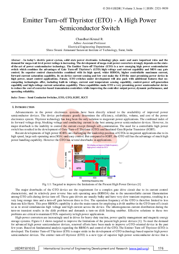 Pdf Ijedr1501035 International Journal Of Engineering Development And