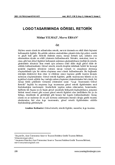 (PDF) Visual Rhetoric in Logo Design