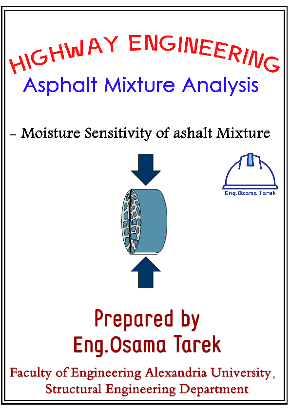 (PDF) Moisture Sensitivity of asphalt