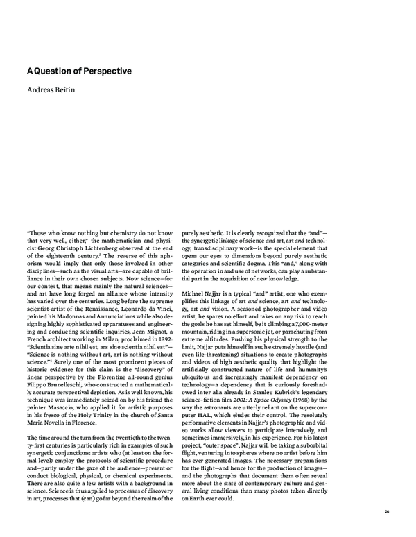 (PDF) A Question of Perspective
