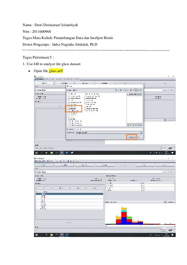 (PDF) contoh klasifikasi data dengan tools WEKA