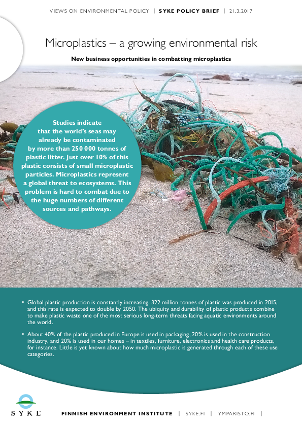 (PDF) Microplastics: Rising Environmental Threats and Sources