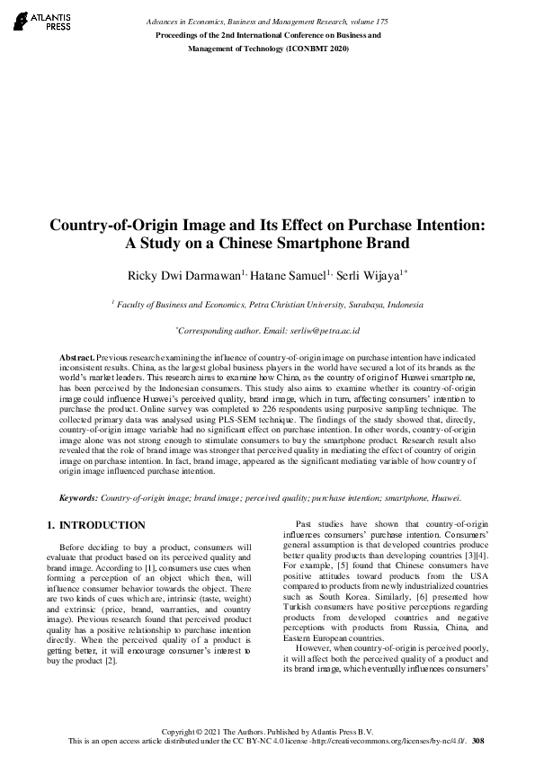 PDF Country of Origin Image And Its Effect On Purchase Intention A pdf-country-of-origin-image-and-its-effect-on-purchase-intention-a
