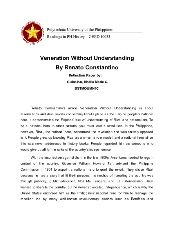(DOC) Veneration Without Understanding