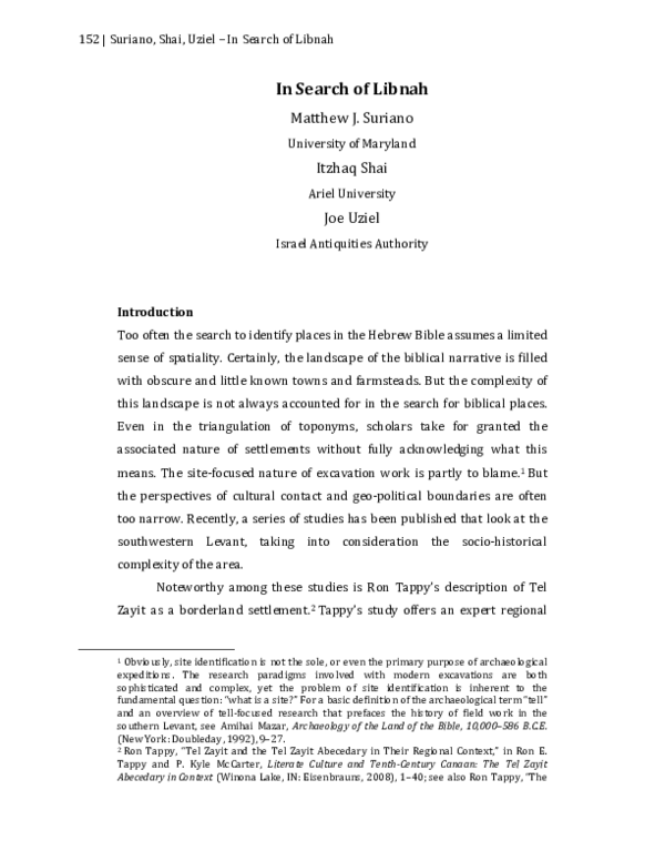 (PDF) JANES 2021 in search of libnah