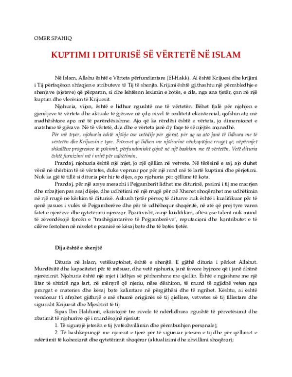 (DOC) Kuptimi i diturise,