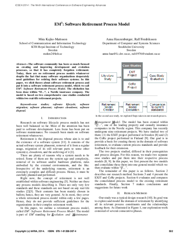 (PDF) Retirement Process Model