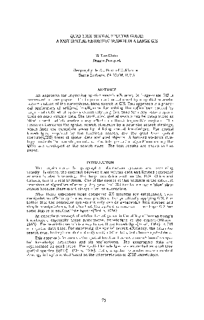 (PDF) Quad Tree Spatial Spectra Guide: A Fast Spatial Heuristic Search ...