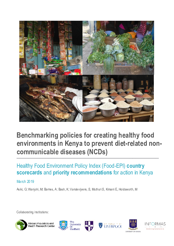 (PDF) Healthy Food Environment Policy Index (Food-EPI) country ...