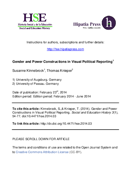 (PDF) Political Reporting