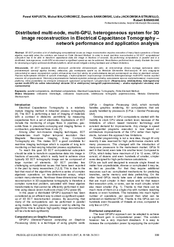 (PDF) Distributed multi-node, multi-GPU, heterogeneous system for 3D image reconstruction in ...