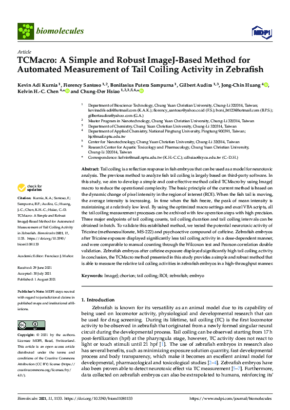 (PDF) TCMacro: A Simple and Robust ImageJ-Based Method for Automated Measurement of Tail Coiling ...