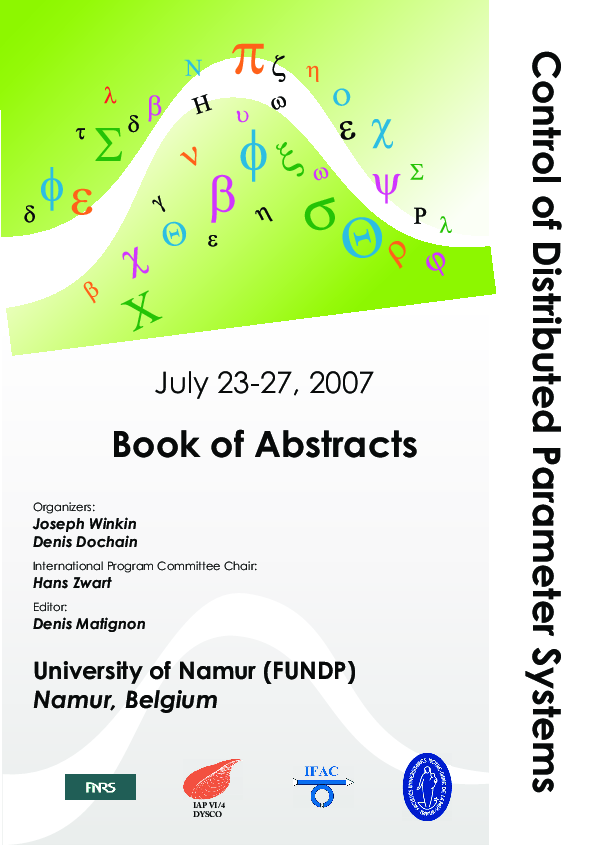 (PDF) Book of Abstracts