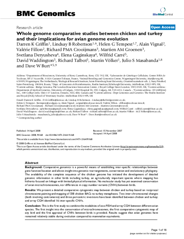(PDF) BMC Genomics BioMed Central