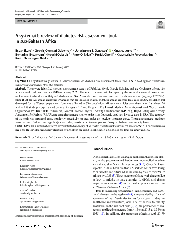 PDF A Systematic Review Of Diabetes Risk Assessment Tools In Sub pdf-a-systematic-review-of-diabetes-risk-assessment-tools-in-sub