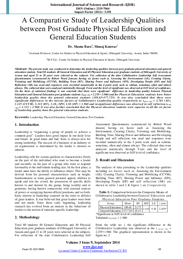 (PDF) Licensed Under Creative Commons Attribution CC BY A Comparative ...