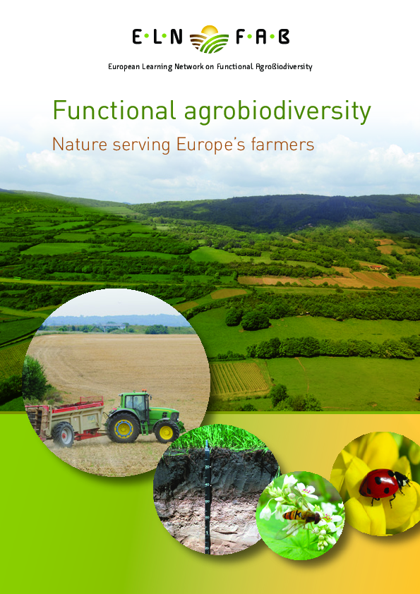 (PDF) Functional agrobiodiversity Nature serving Europe ’ s farmers ...
