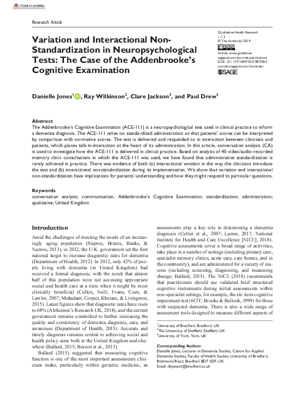 (PDF) Variation and Interactional Non-Standardization in ...