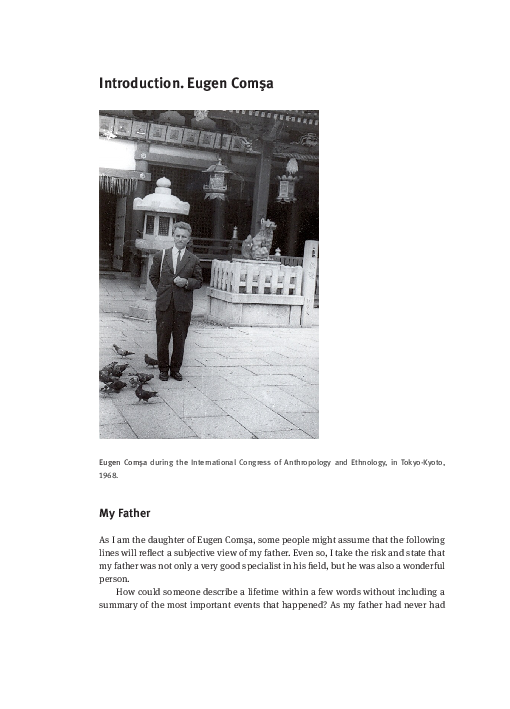 (PDF) Introduction. Eugen Comşa