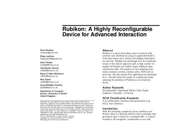 (PDF) Rubikon