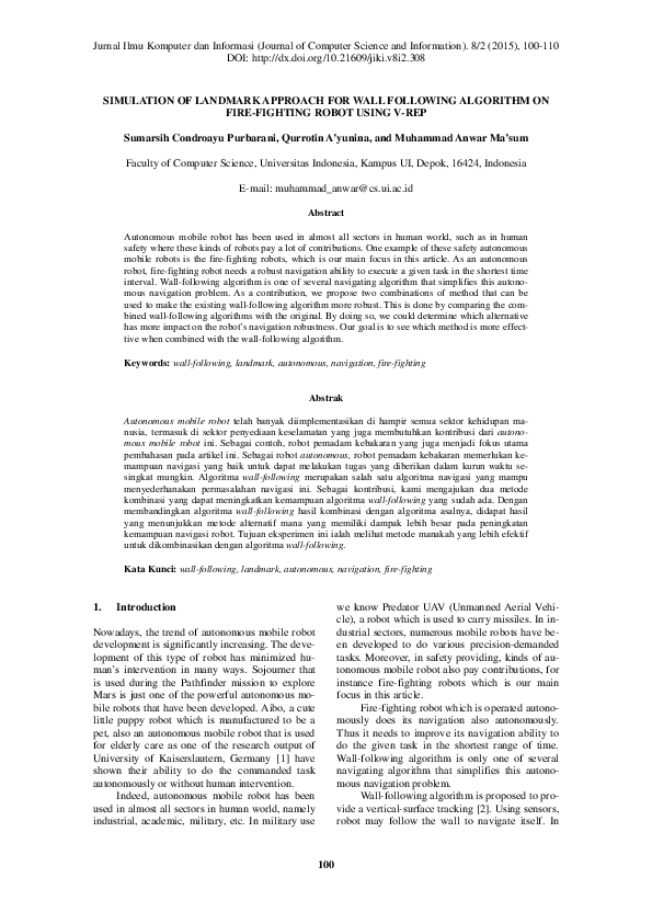(PDF) Implementation of grid mapped robot planning algorithm in a ...
