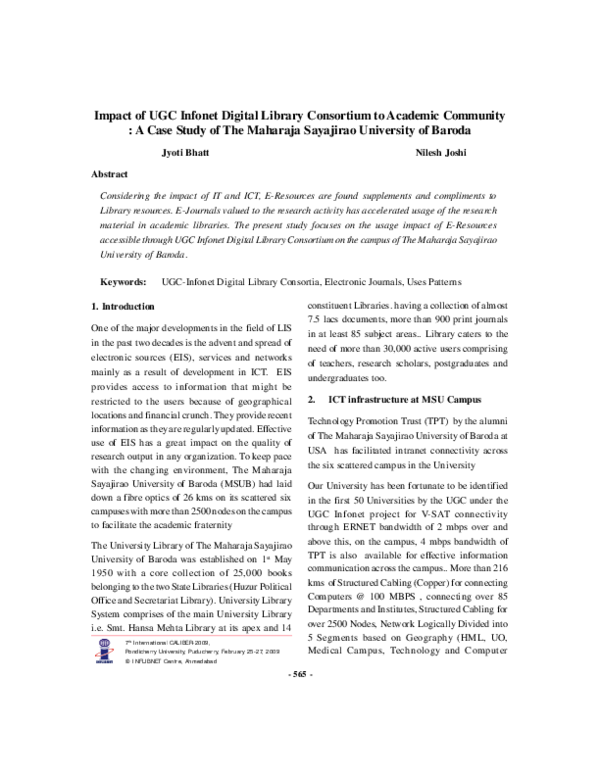 (PDF) Collection Development and Management of Smt. Hansa Mehta Library ...