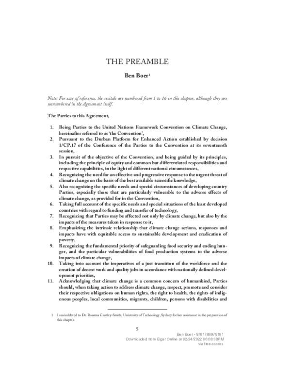(PDF) The Preamble