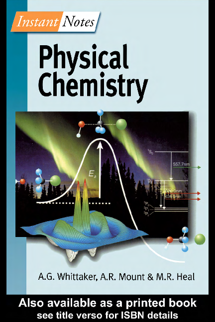 (PDF) Instant notes - physical chemistry