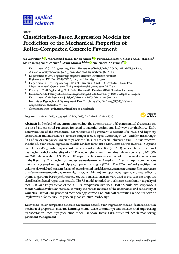 (PDF) Classification-Based Regression Models for Prediction of ...
