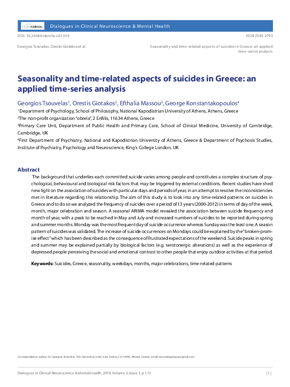 (PDF) Applied Time Series Analysis