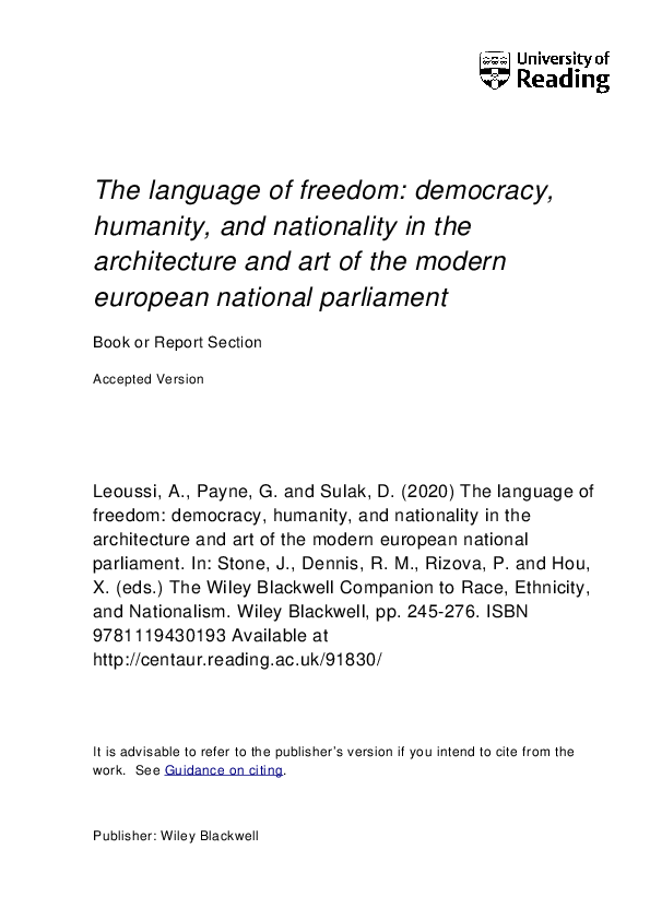 (PDF) The Language of Freedom