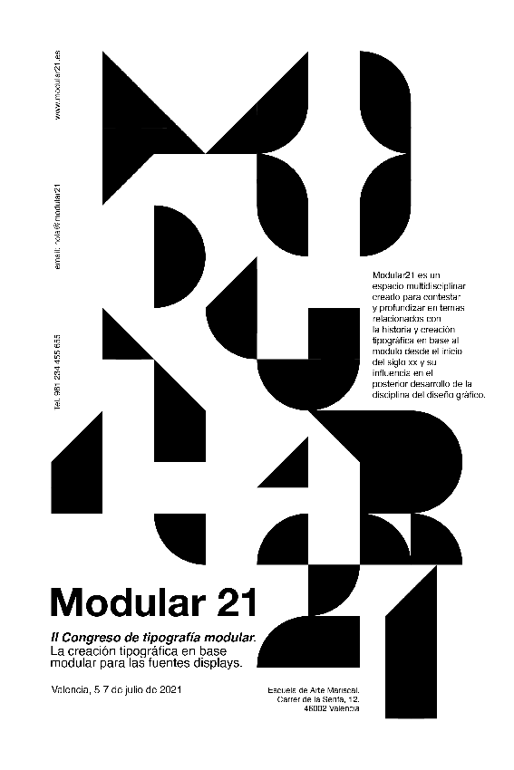 (PDF) PROTOTIPO CARTEL II CONGRESO DE TIPOGRAFÍA MODULAR