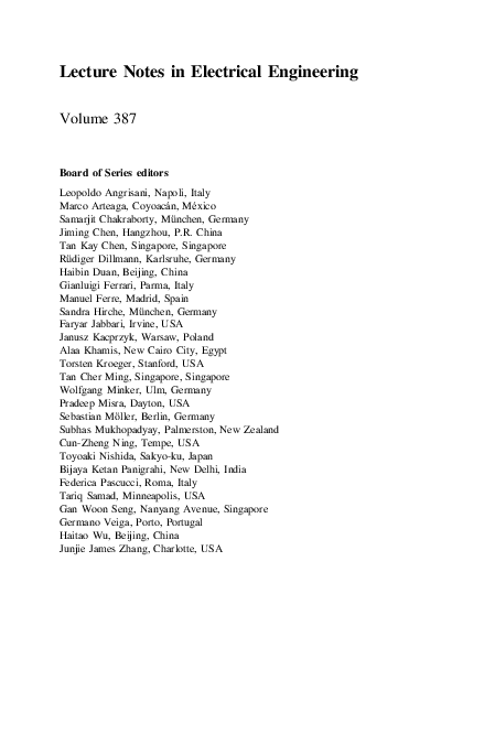 (PDF) Advances in Machine Learning and Signal Processing