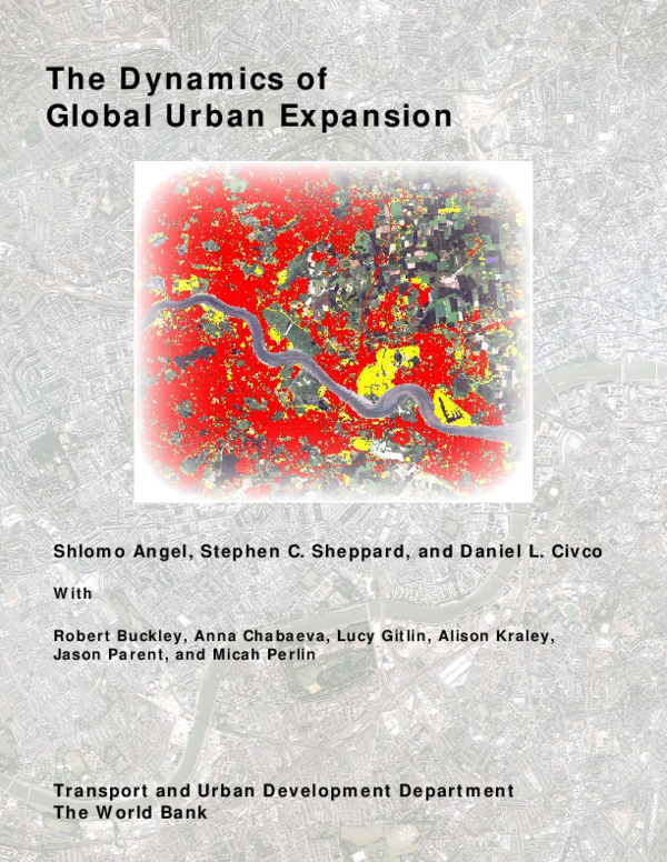 (PDF) The dynamics of global urban expansion