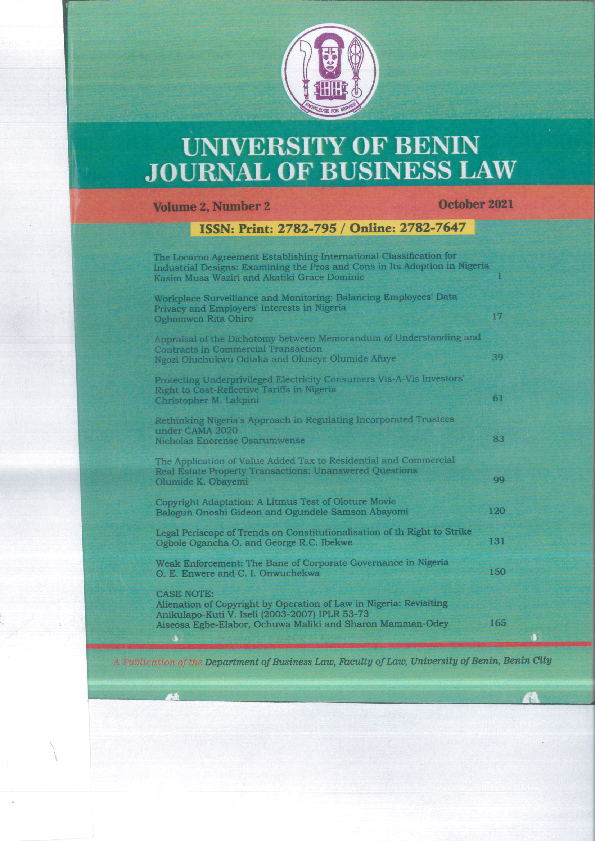 (PDF) THE LOCARNO AGREEMENT ESTABLISHING INTERNATIONAL CLASSIFICATION ...