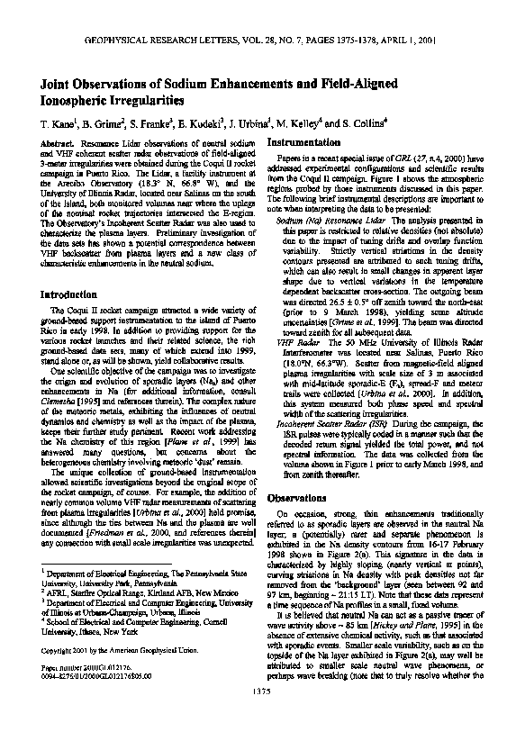 (PDF) Joint observations of sodium enhancements and field-aligned ...