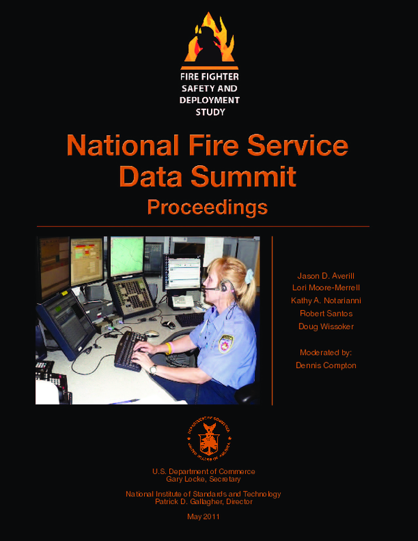 (PDF) National Fire Service Data Summit Proceedings