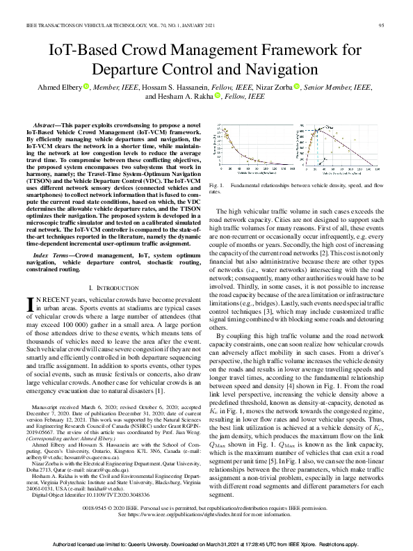 (PDF) IoT-Based Crowd Management Framework for Departure Control and Navigation