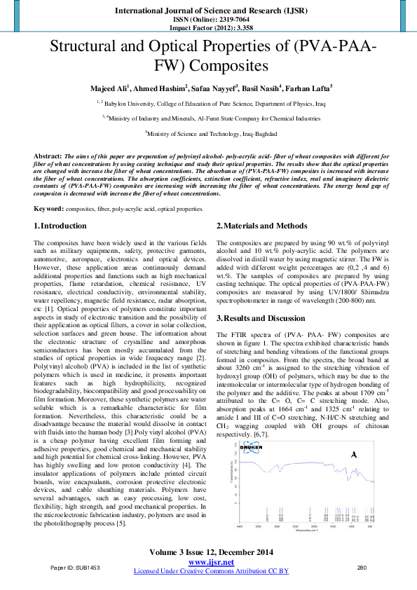 (PDF) Licensed Under Creative Commons Attribution CC BY Structural and ...