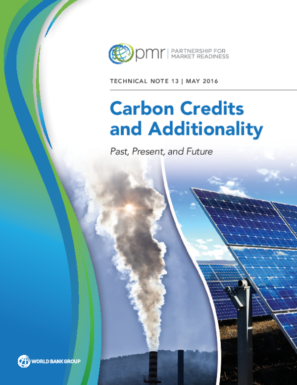 (PDF) Carbon Credits and Additionality