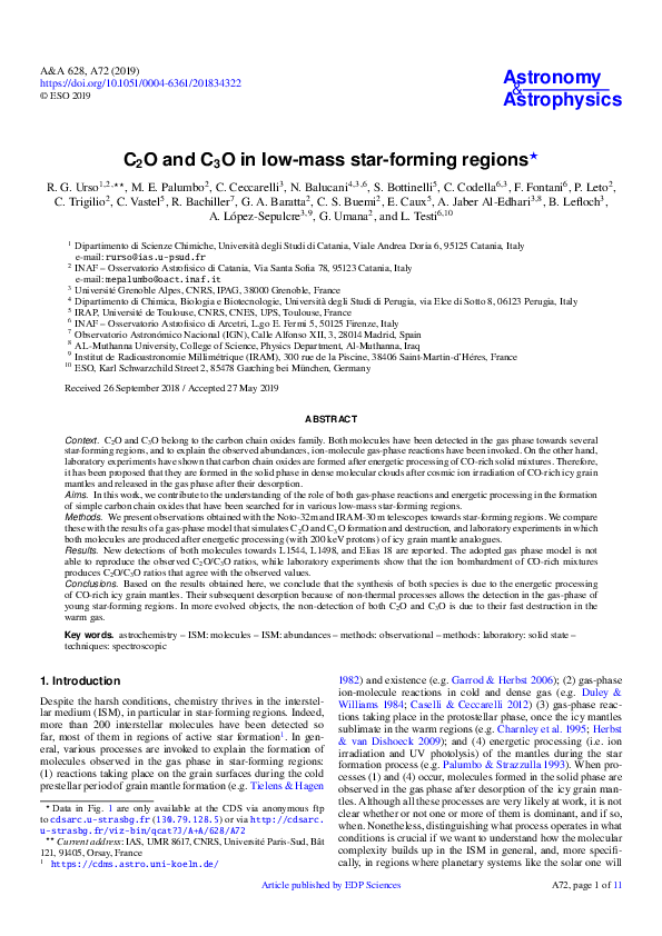 (PDF) C2O and C3O in low-mass star-forming regions