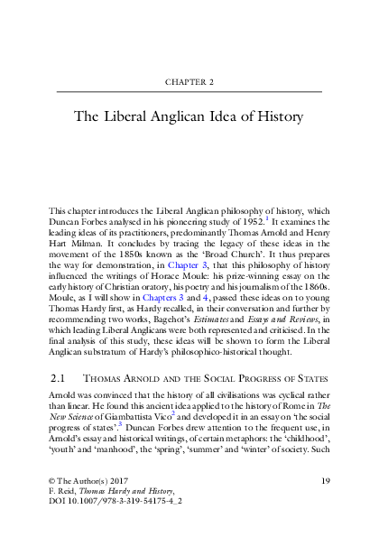 (PDF) The Liberal Anglican Idea of History