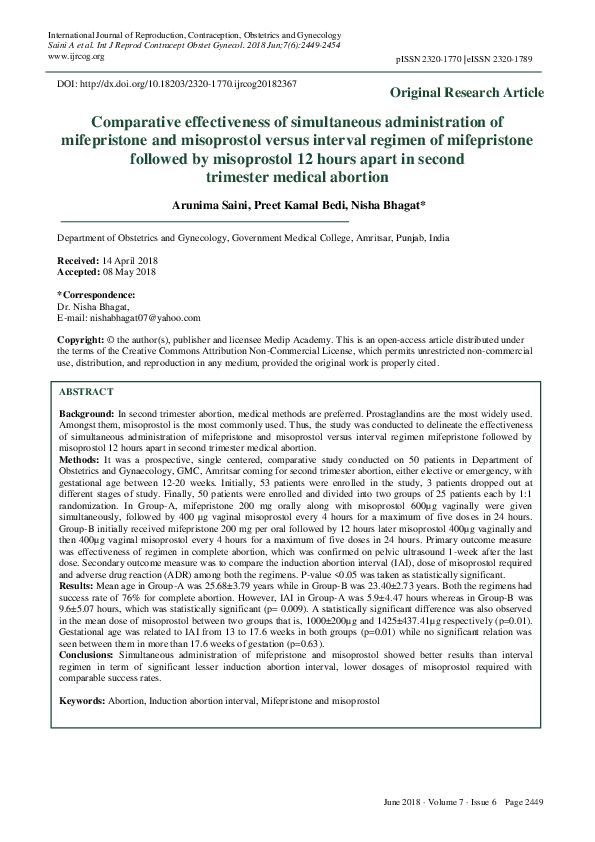 (PDF) Comparative effectiveness of simultaneous administration of ...