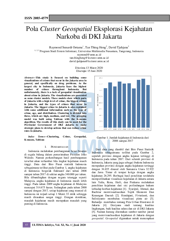 (PDF) Sebuah Pola Cluster Geospatial Eksplorasi Kejahatan Narkoba di ...