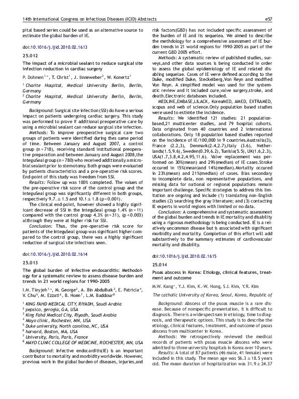 (PDF) The impact of a microbial sealant to reduce surgical site ...